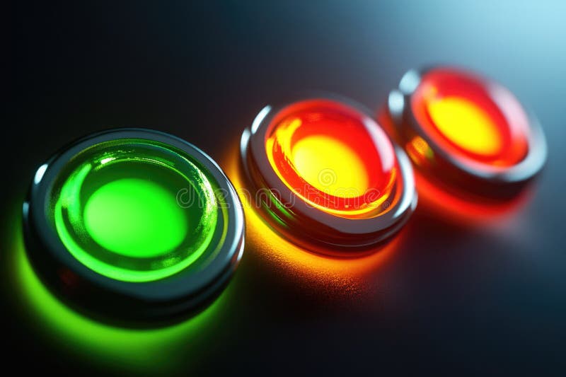 Three Traffic Lights stock image. Image of traffic, signs - 374188663