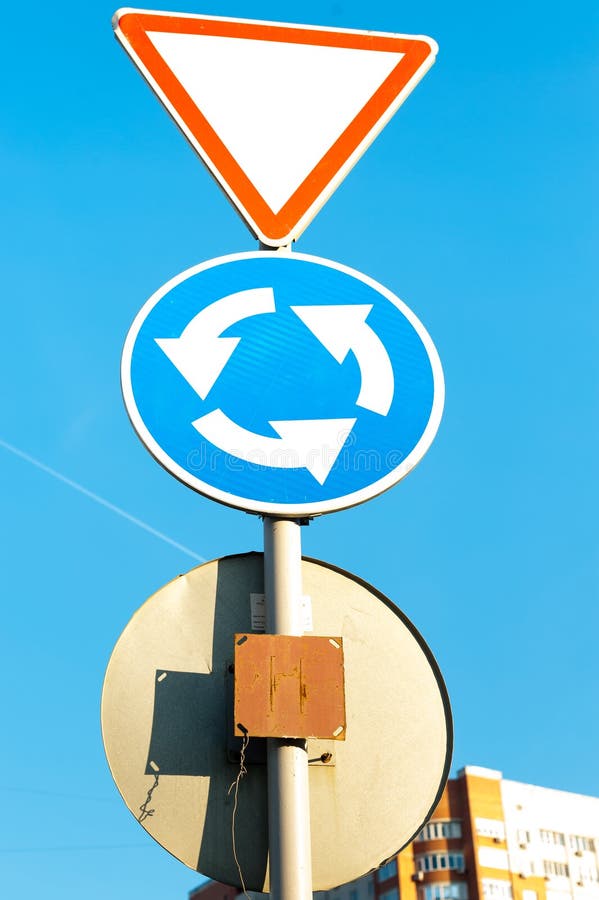 Three Traffic Signs stock photo. Image of traffic, signs - 28928216