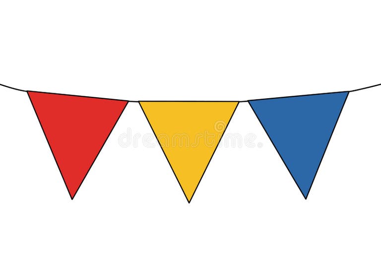 Triangle banner clip art stock vector. Illustration of triangle - 372279219