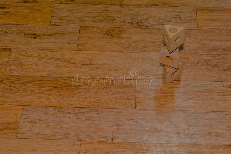 Triangular Wooden Building Blocks Stock Image - Image of cube, brick ...