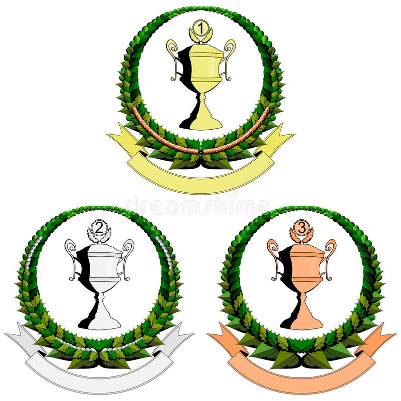 Three Trophy Stock Illustrations – 2,894 Three Trophy Stock ...