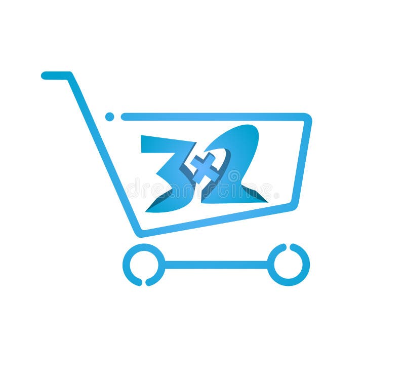 Three in two offer icon stock vector. Illustration of icon - 144326856