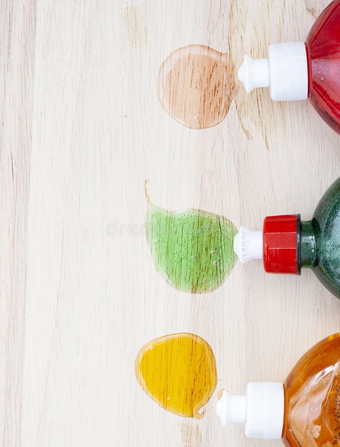 Three Types of Dishwashing Liquid Stock Image - Image of chores, liquid ...