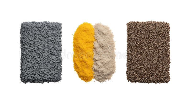 Three Types of Soil Samples Stock Photo - Image of beige, generated ...