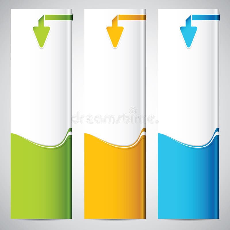 Universal web banner stock vector. Illustration of rectangle - 19511281