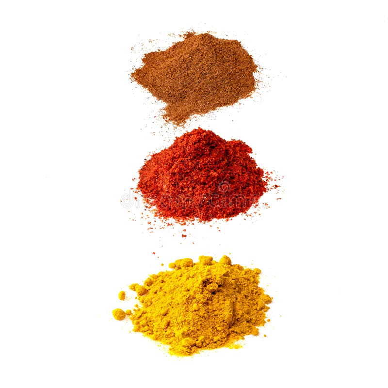 Various grinded spices stock image. Image of coriander - 91689037