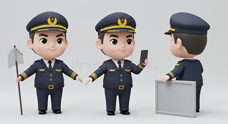 Chibi Pilot Stock Illustrations – 106 Chibi Pilot Stock Illustrations ...