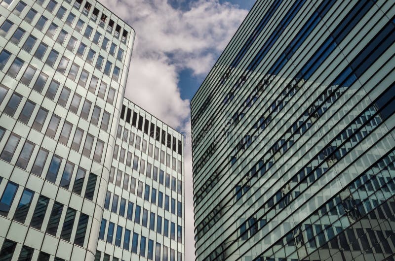 Three walls editorial image. Image of business, facade - 168795320