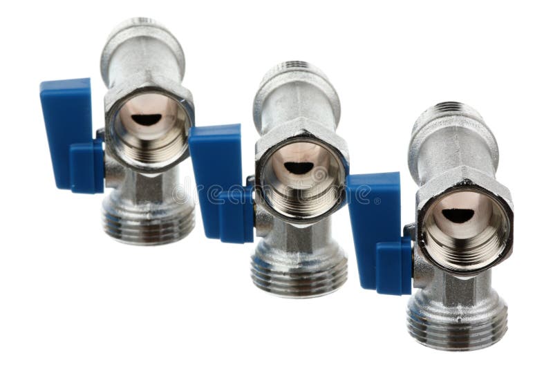 Three Water Outlets of a Spring Stock Photo - Image of traces ...