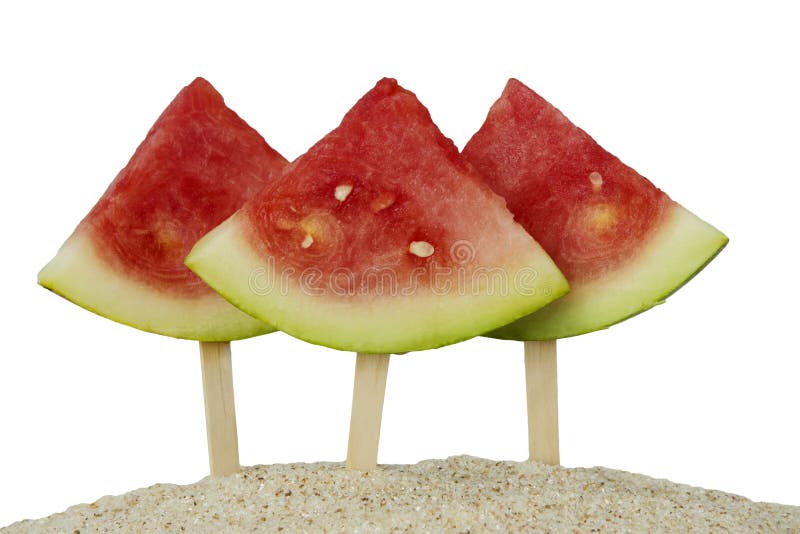 Three watermelons. stock image. Image of ripe, green - 21638183