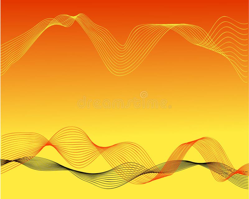 Cool waves stock vector. Illustration of print, flow, abstract - 262140