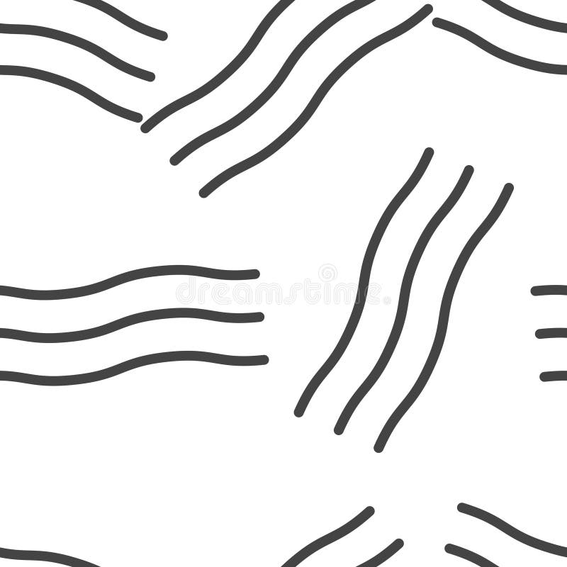 Three Waves Vector Icon. Symbol of Sea Water. the Symbol of a Sound ...