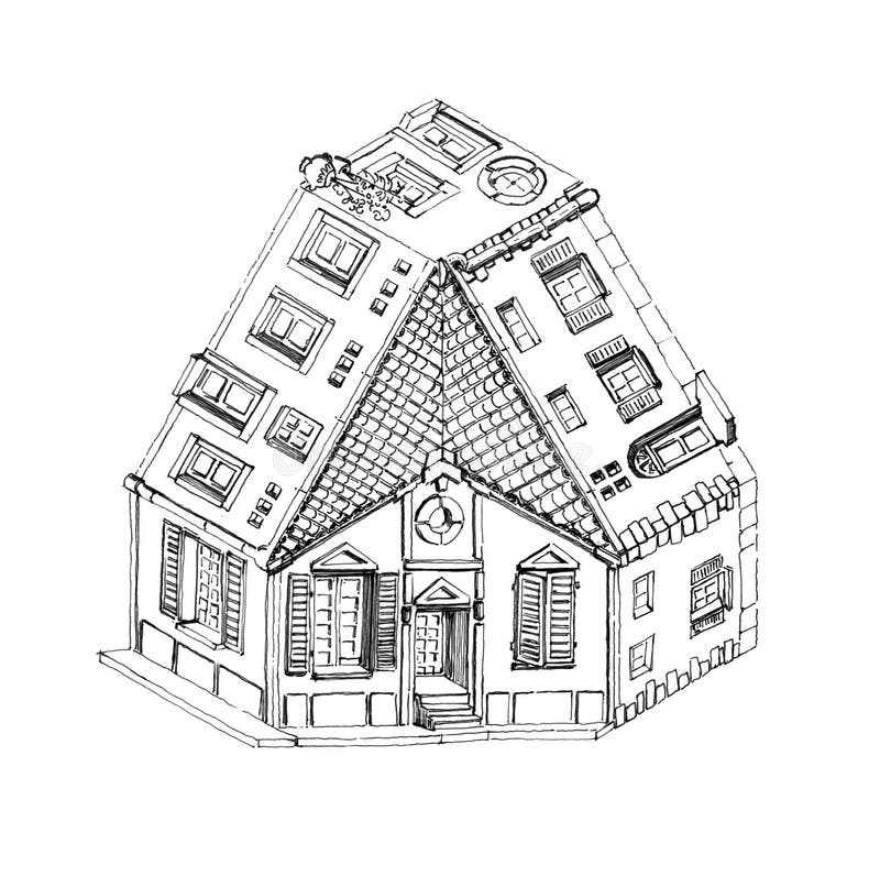 Impossible Geometric Architecture Stock Illustrations – 345 Impossible ...