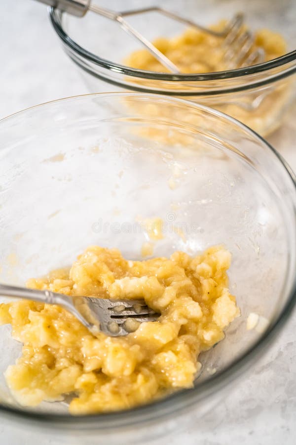 Mashed bananas stock image. Image of fruit, plant, healthy - 274815067