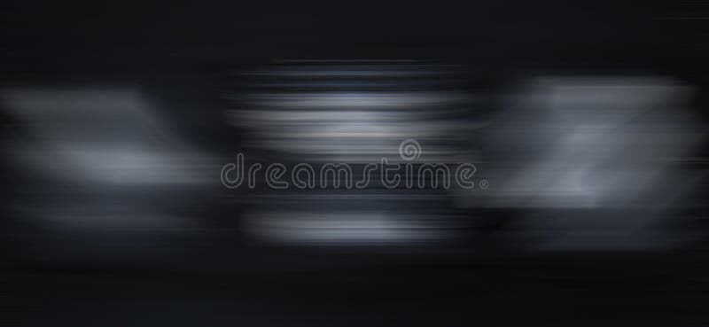 Three White Blurred Spots on a Black Background To Make a Logo Stock ...