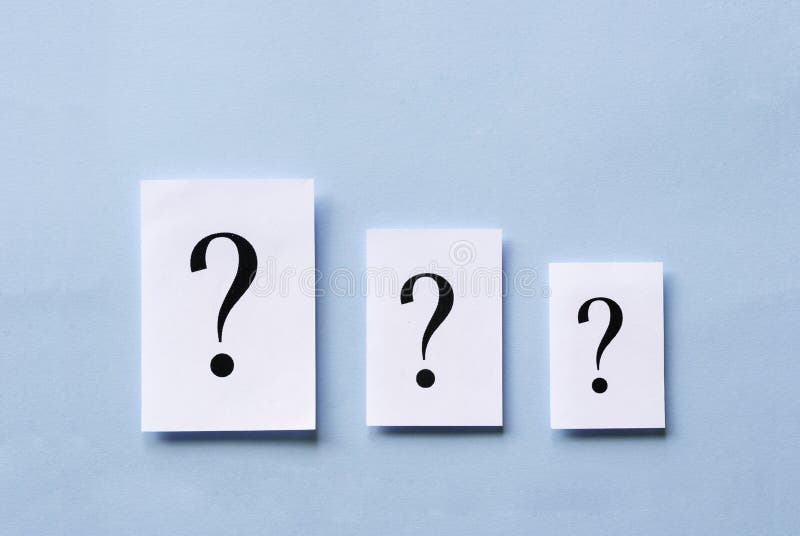 Three question marks stock image. Image of mark, research - 33910509