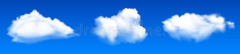 Three Clouds - Stock Vector Stock Vector - Illustration of concept ...