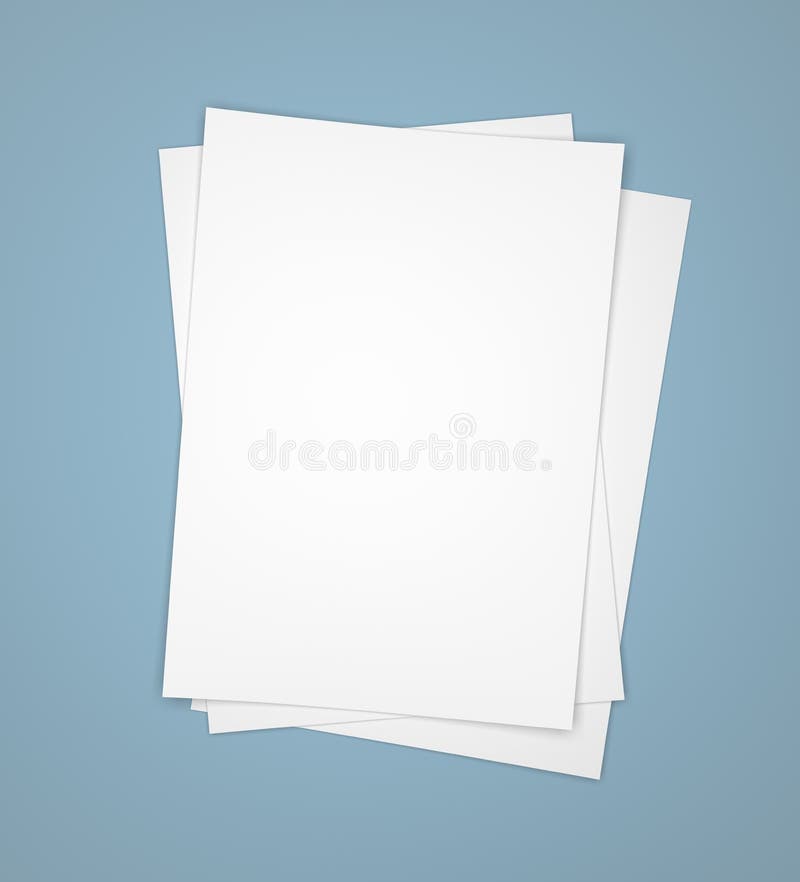 Three Paper Sheets Stock Illustrations – 303 Three Paper Sheets Stock ...