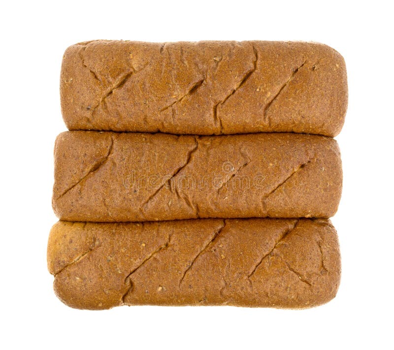 Large whole wheat roll stock image. Image of healthy - 24365277