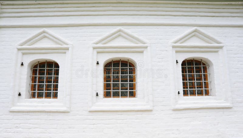 Three Windows stock photo. Image of architecture, style - 12548008