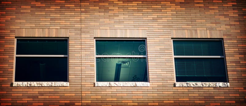 Three Windows stock photo. Image of building, stone, reflections - 166036