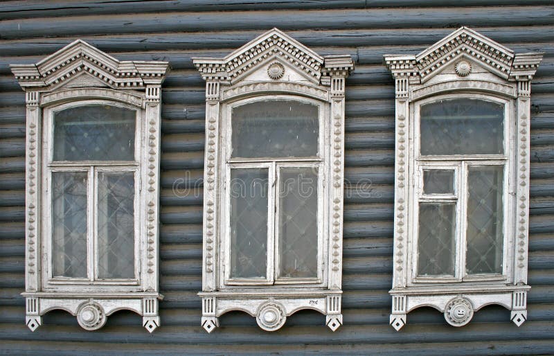 Carved wooden window frame stock photo. Image of home - 14349864