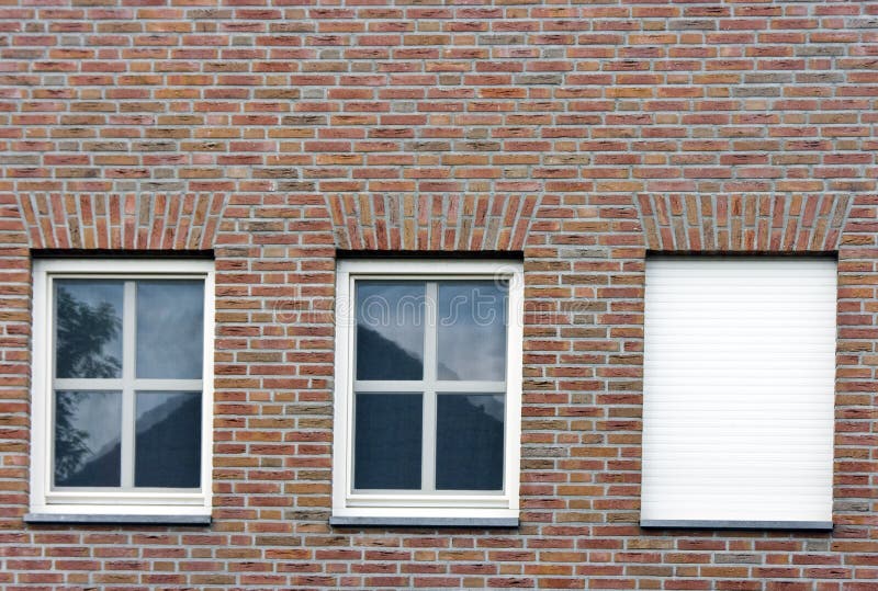 Three windows stock photo. Image of house, construct, dutch - 5265002