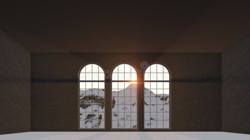 Set of three windows stock illustration. Illustration of machinery ...