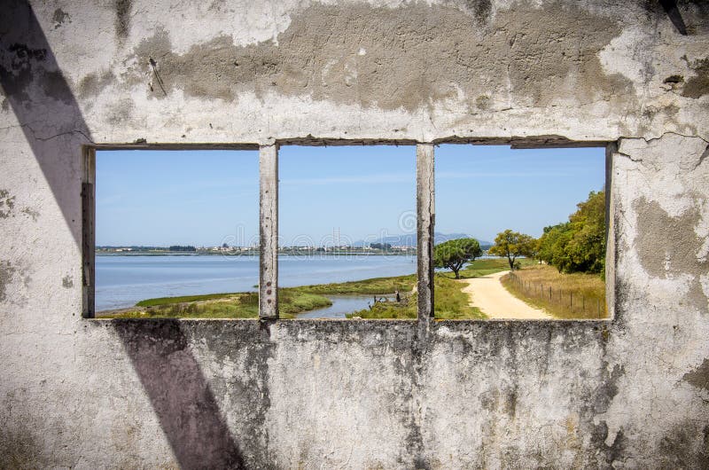 Three Windows stock photo. Image of nature, horizon, horizontal - 54594308