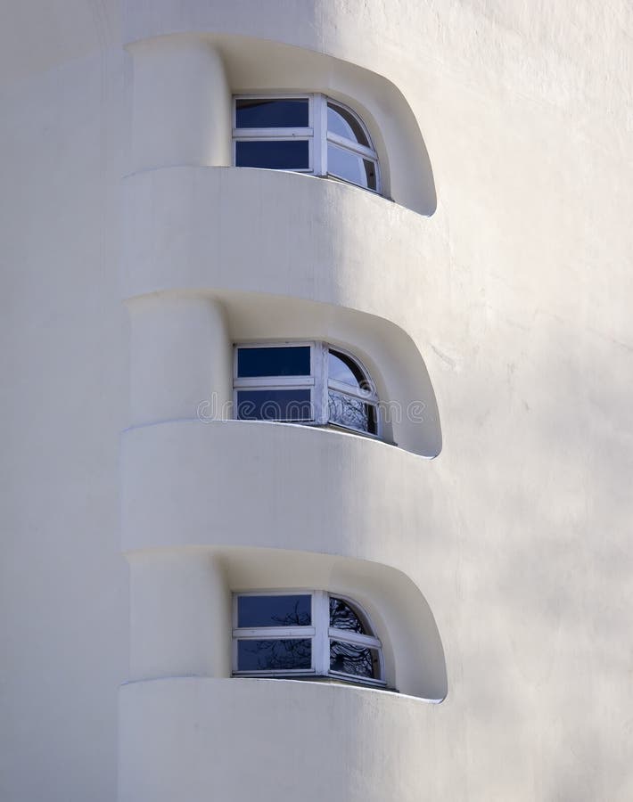 Three Windows stock image. Image of architectural, facade - 50245145