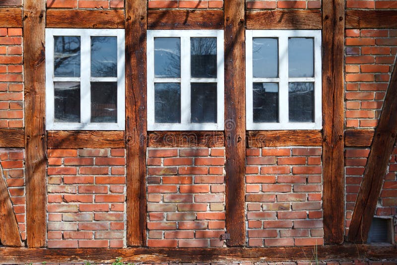 Three windows stock image. Image of stone, stonework - 39161505