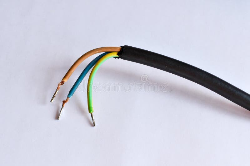 Earthing Cable 1 stock image. Image of shock, cable, construction - 1210447