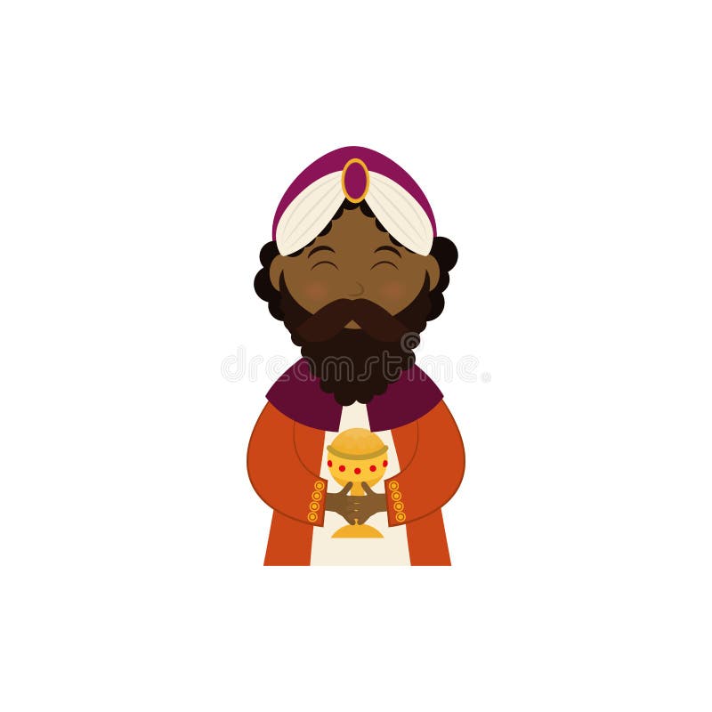 Wise Man Icon. Merry Christmas Design. Vector Graphic Stock Vector ...