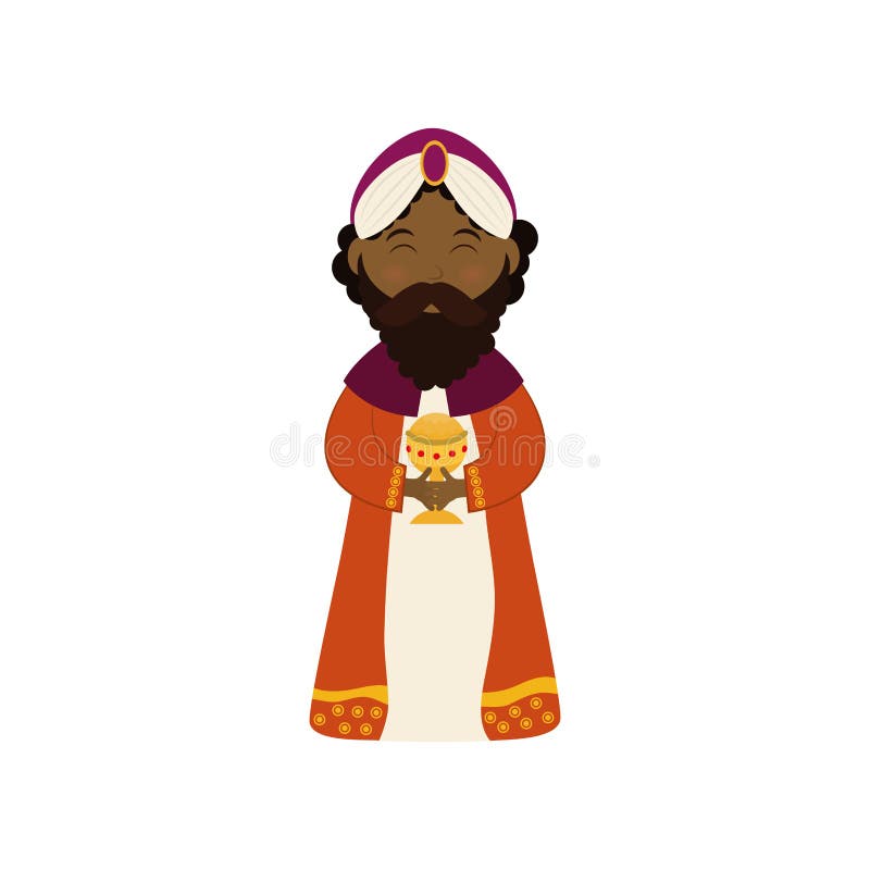 Three wise man cartoon stock illustration. Illustration of balthasar ...