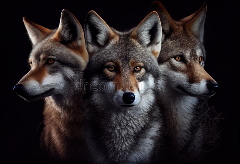 Ferocious Wolves Stock Illustrations – 127 Ferocious Wolves Stock ...