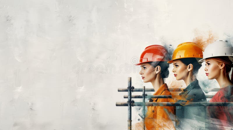 Construction Women Stock Illustrations – 7,415 Construction Women Stock ...
