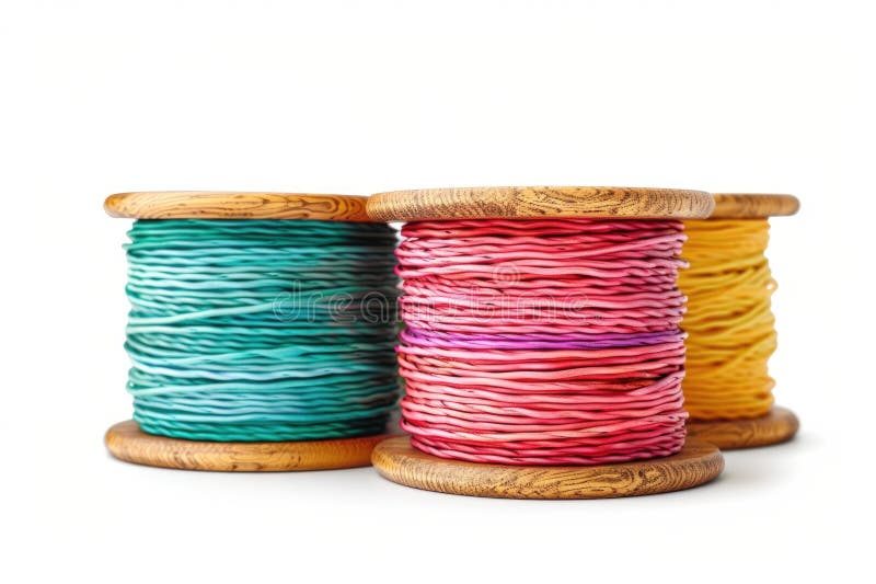 Thread Wrapped Around Clothespin Stock Photo - Image of wrapped ...