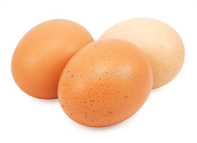 Three yellow eggs stock image. Image of natural, healthy - 28451691