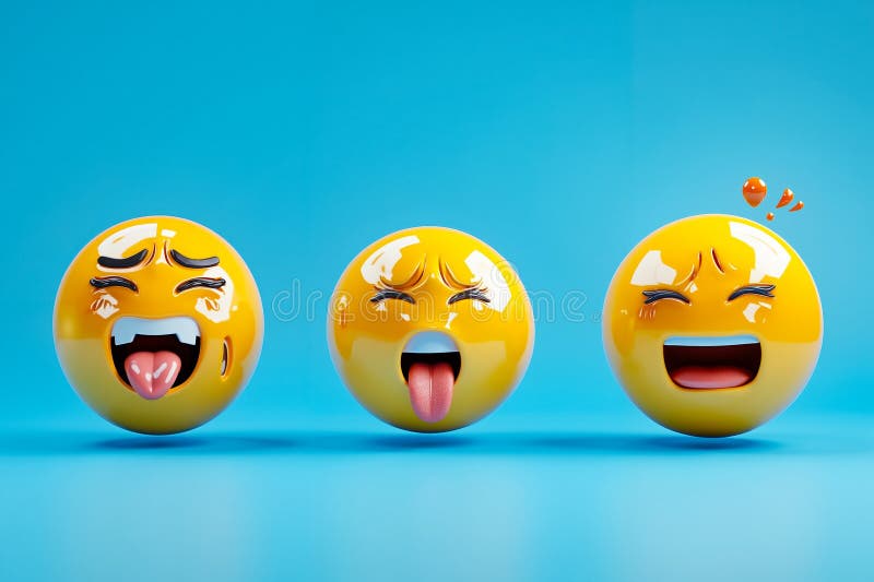Three Different Expressions Stock Illustrations – 237 Three Different ...