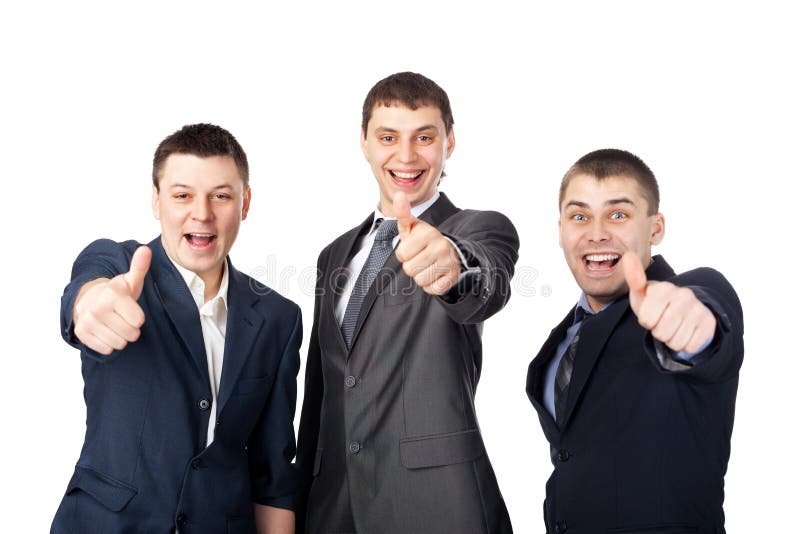 Three men laughing stock image. Image of happy, acquaintance - 11373121