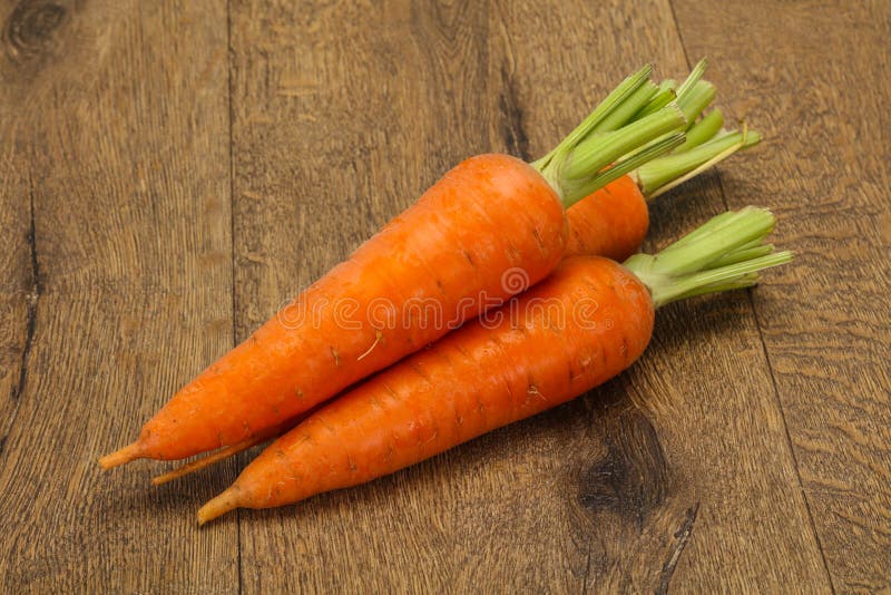 Three Young Fresh Ripe Carrot Stock Image - Image of orange, vegetable ...