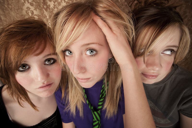Three Girls Picture. Image: 3228995