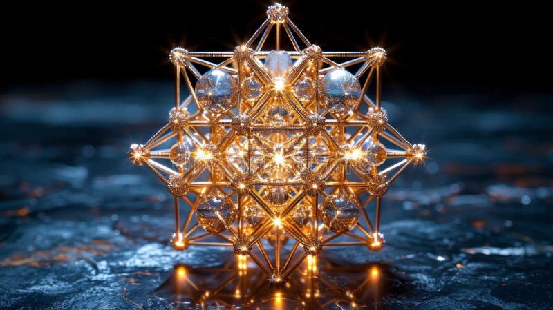 A Threedimensional Construct of Metatrons Cube Featuring Twelve ...