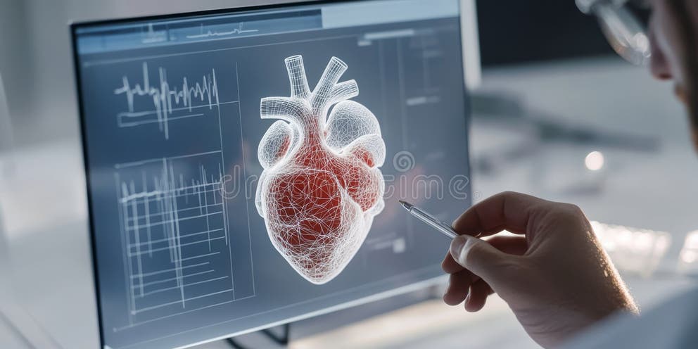 ThreeDimensional Heart Model Visualization Utilized in Medical Facility ...