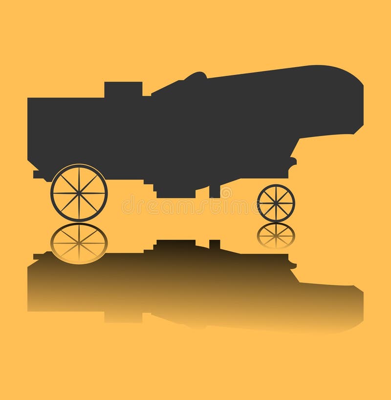Threshing-machine, Tresher Silhouette Stock Vector - Illustration of ...
