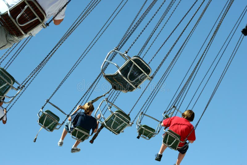 Thrill Ride 2 stock photo. Image of park, coaster, amusement - 1000908