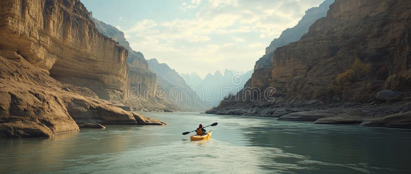 Thrilling Experience of Navigating a Mountain River in a Whitewater ...