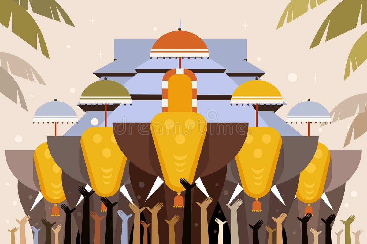Pooram Stock Illustrations – 13 Pooram Stock Illustrations, Vectors ...