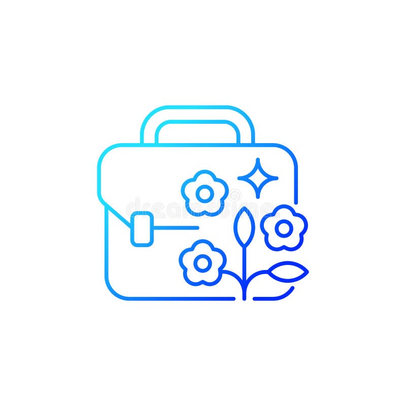 Thriving Small Business Gradient Linear Vector Icon Stock Vector ...