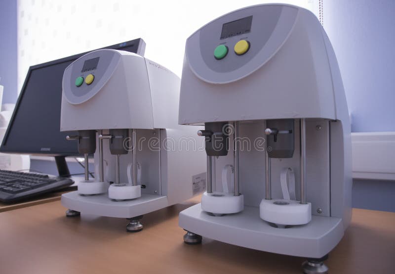 Thromboelastography stock image. Image of hageman, protamine - 46409145